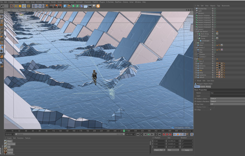 C4D Running - KamyarArt